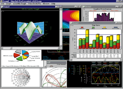 ProEssentials adds a powerful 3D scientific graph, 3D effects optional ...